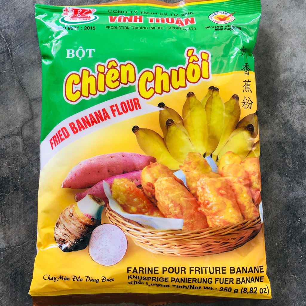 Bot Chien Chuoi Vinh Thuan Fried Banana Flour 1 pack 250g | Shopee Malaysia
