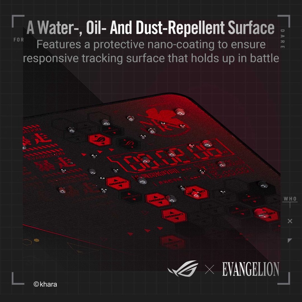 ASUS ROG Scabbard II EVA Edition extended gaming mouse pad, protective ...