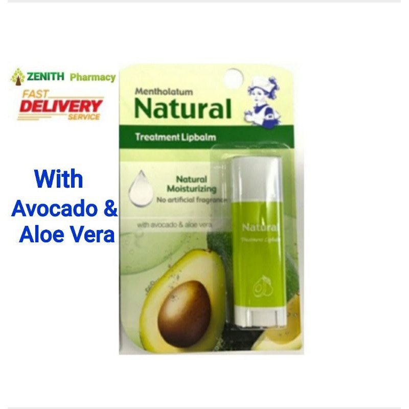Mentholatum Exp:06/2027 Natural Moisturizing Lip Balm | Shopee Malaysia