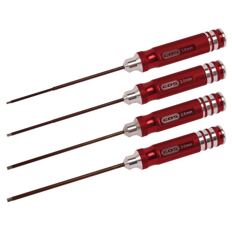 Team EDS Allen Wrench Set 4pcs Metric Allen Tips 1.5/2/2.5/3x120mm ...