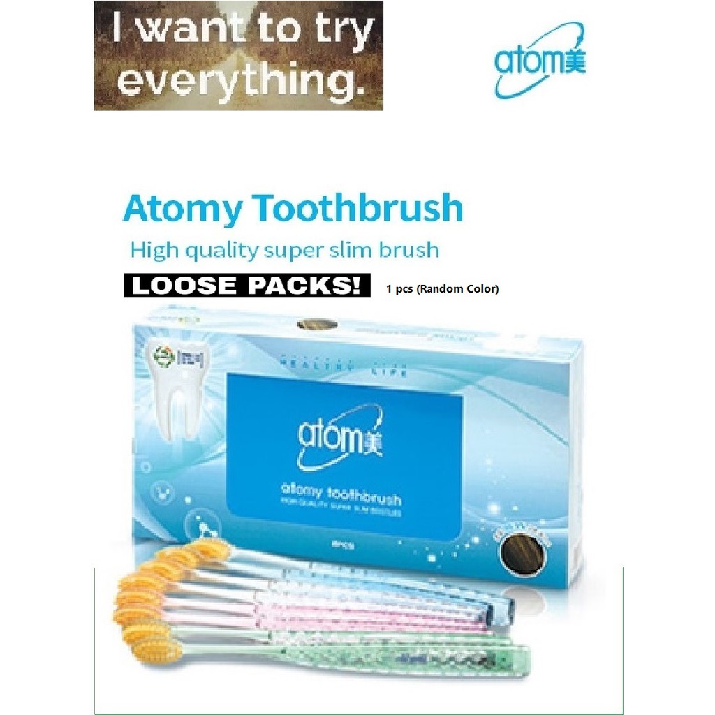 🚀Atomy Toothbrush 🚀 High Quality Anti-Bacteria Brush x 1pcs | Shopee ...