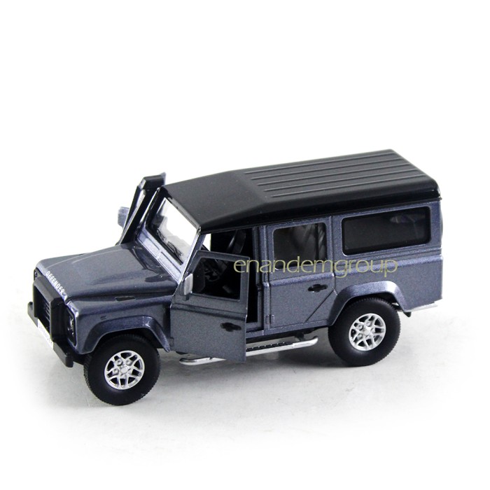 Diecast Miniature Jeep Metal Land Rover Defender Toy - Grey | Shopee ...