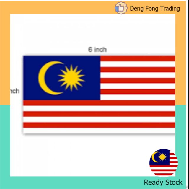 Bendera Malaysia (3x6) @ (2x4) good quality | Shopee Malaysia