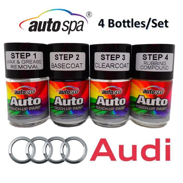 AUDI Color - AUTOSPA Touch Up Paint for AUDI A1, A3, A4, A5, A6, A7, A8 ...