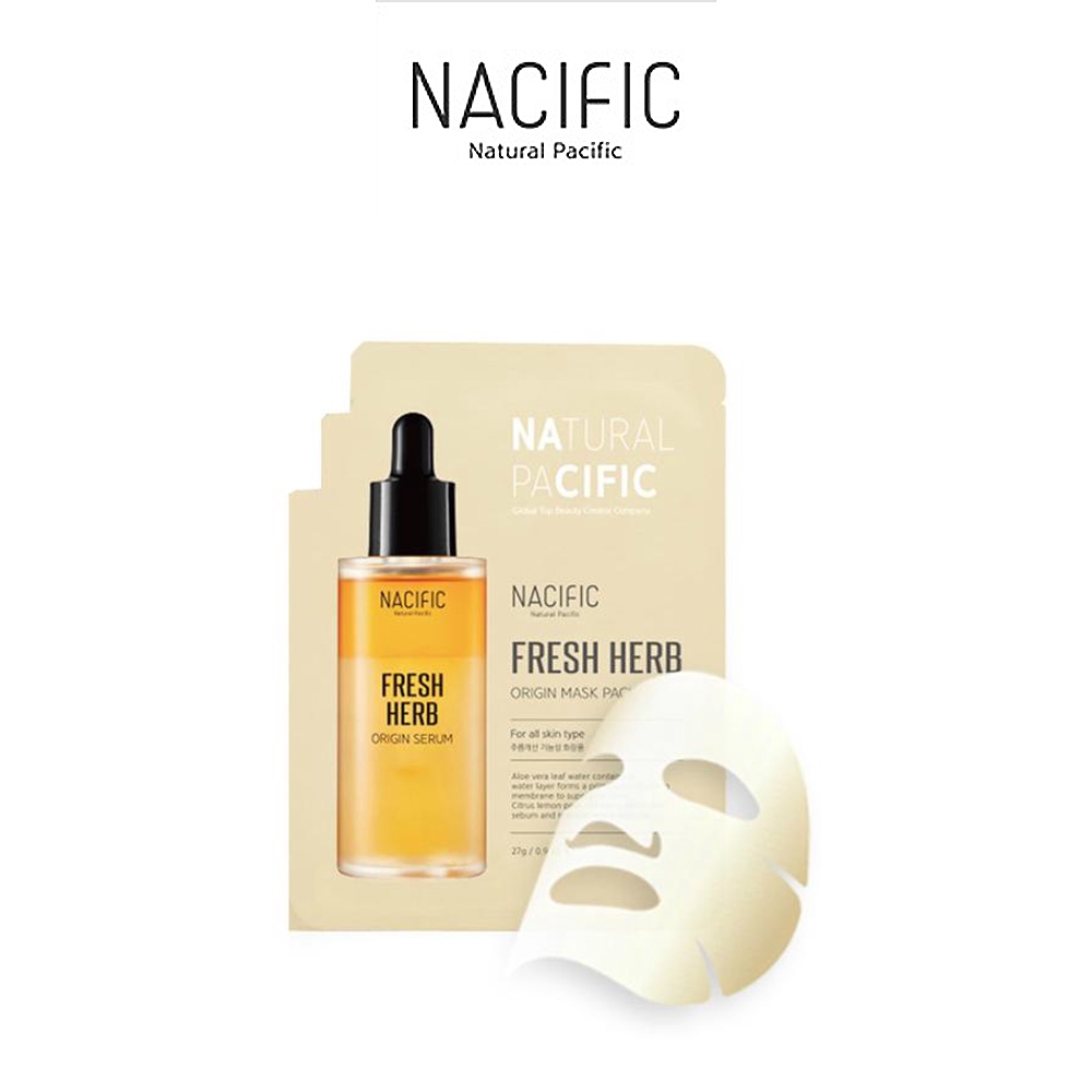 Nacific Fresh Herb Origins Mask Pack (1 Sheet) [Wako Beauty] | Shopee ...
