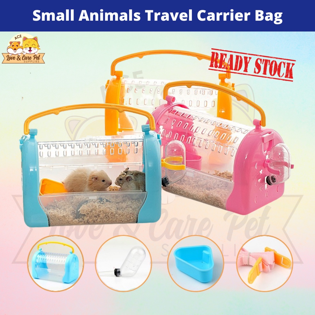 【NEW】Shoulder Top Hamster & Small Animals Pet Travel & Outing Carrier ...