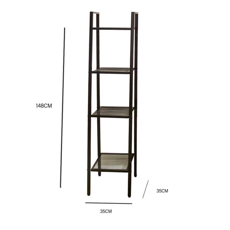 DG 4 Tier Multipurpose Shelf Shelves Rack Rak Besi Living Room 60 x ...