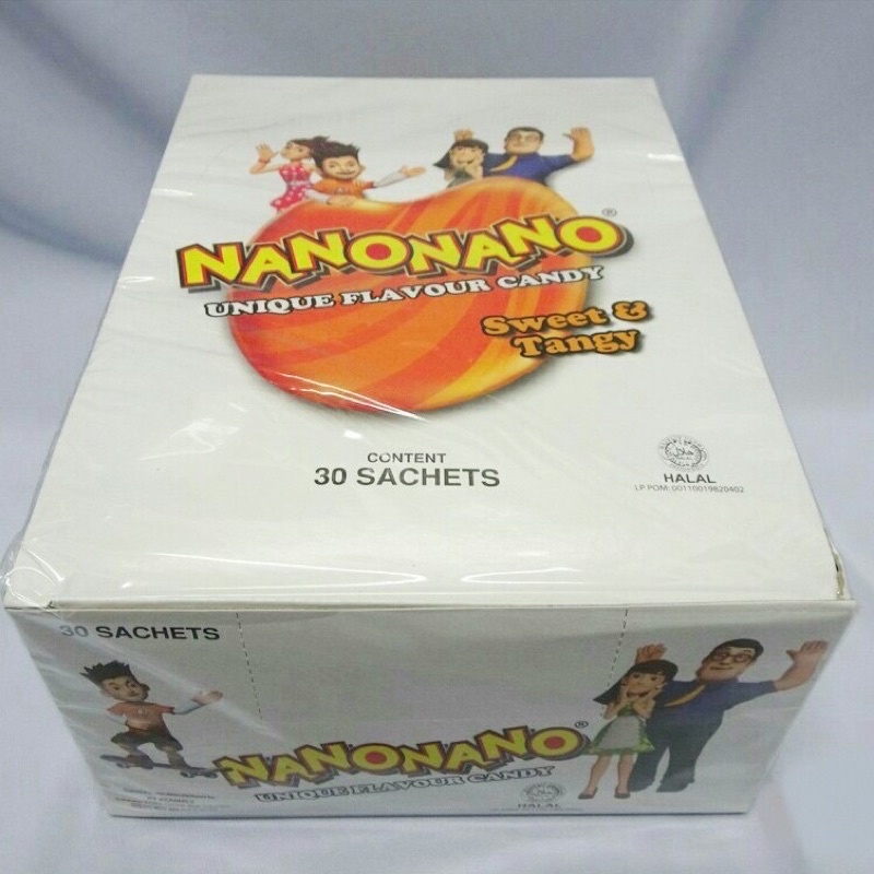 Nano nano Unique Flavour Candy 30sachets/box | Shopee Malaysia