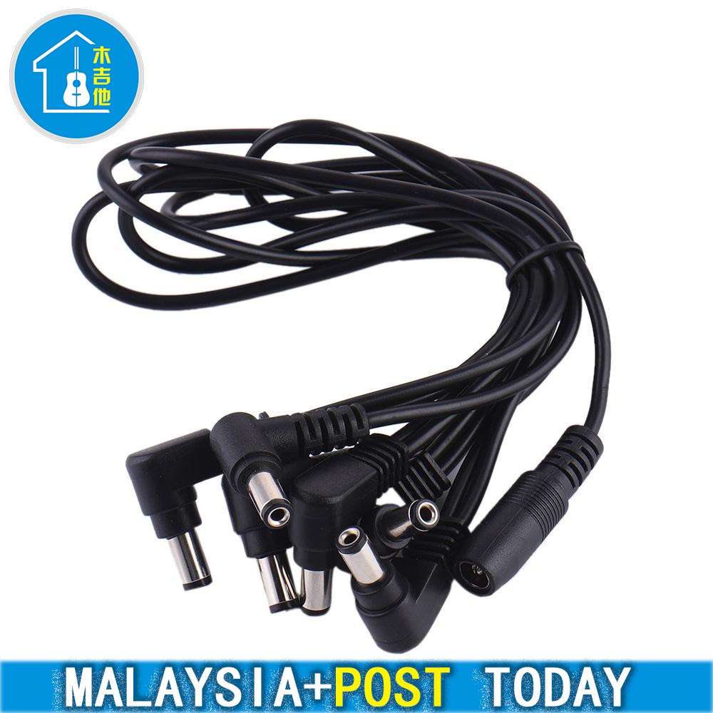 Daisy Chain 1 To 3/4/6/8 Ways Guitar Effect Pedal Power Supply Cable ...