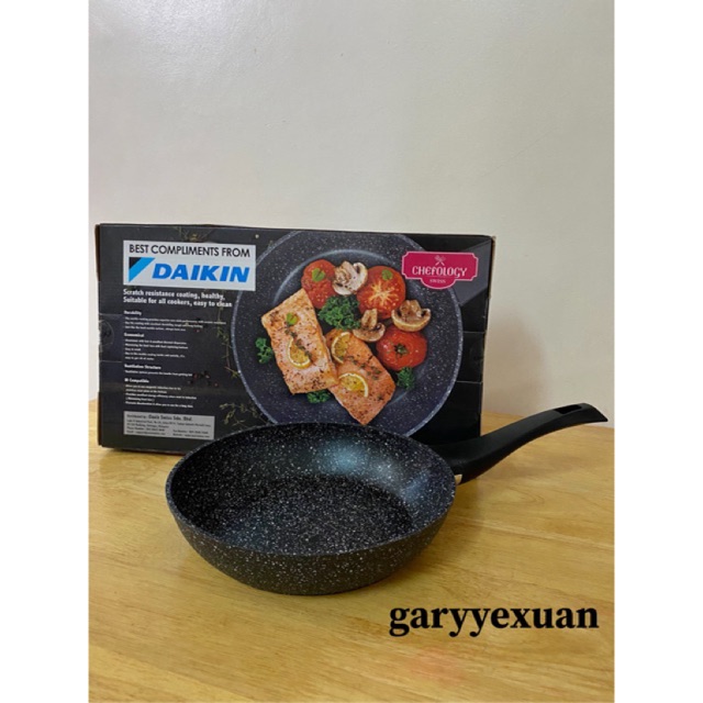 [100% Original] CHEFOLOGY SWISS Fry Pan (24cm) | Shopee Malaysia