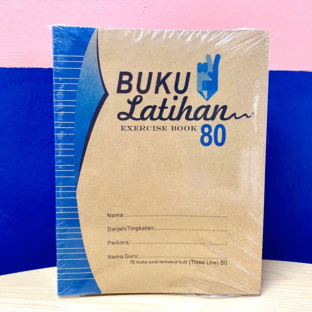 Exercise Book 80 pg (Single Line) | Shopee Malaysia