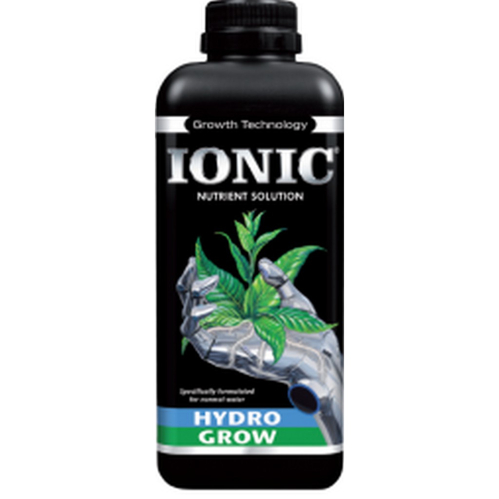 Growth Technology Ionic Hydro Grow 1L (Hydroponic Grow Fertilizer, with Calcium and Trace ...
