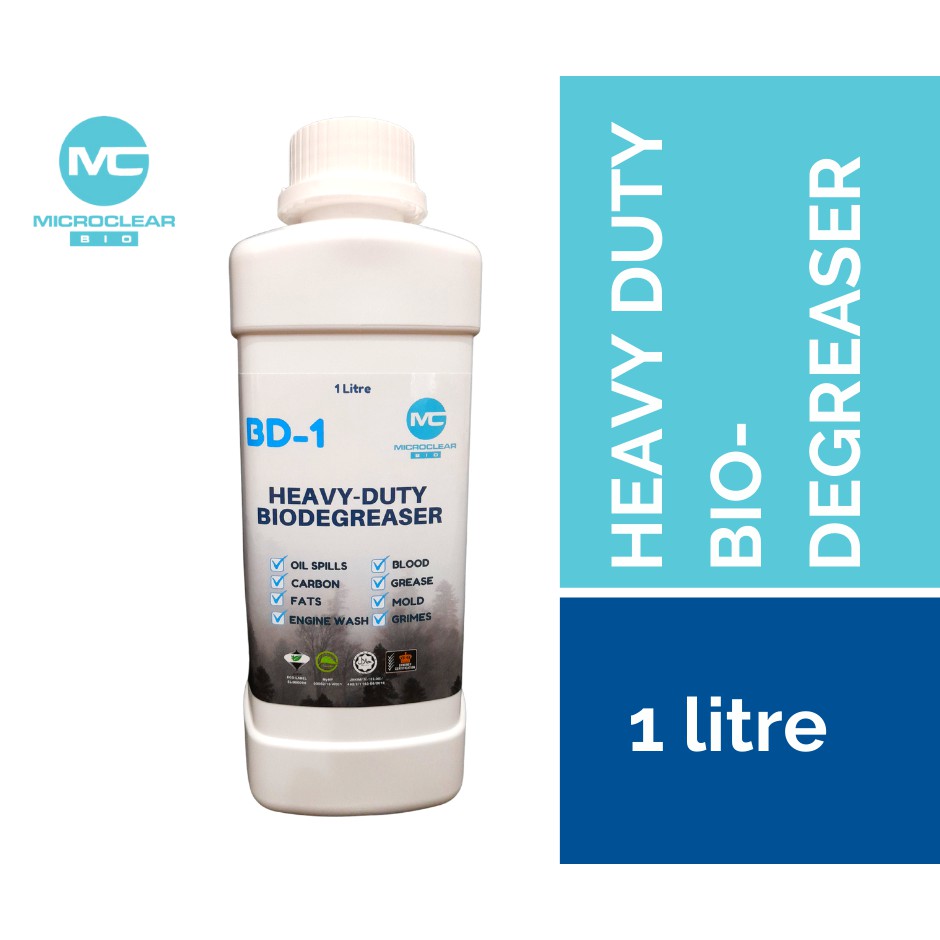 Microclear Heavy Duty Bio-Degreaser (1Litre) | Shopee Malaysia