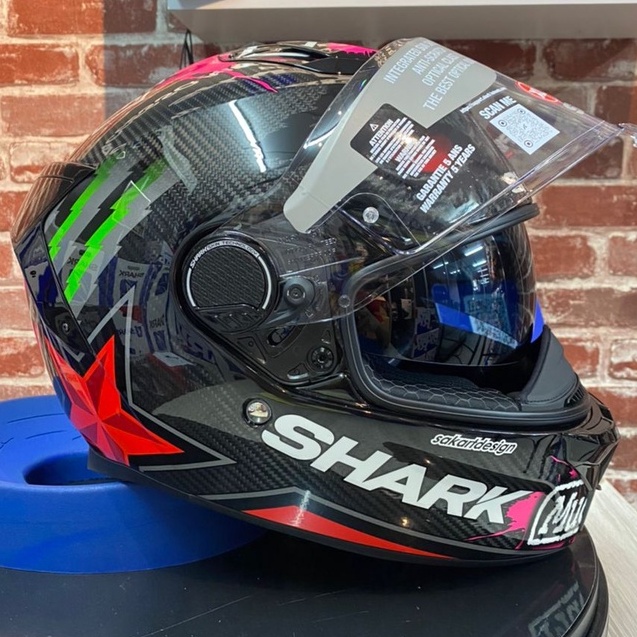 Shark Spartan GT Carbon Muc Off Full Face Shark Helmets Shark Helmet ...