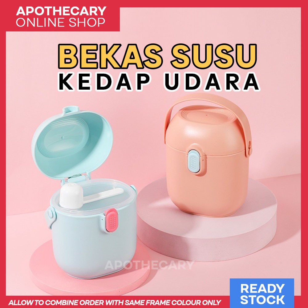 Bekas Susu Baby - Tempat Letak Simpan Susu Baby Tepung Kedap Udara Baby ...
