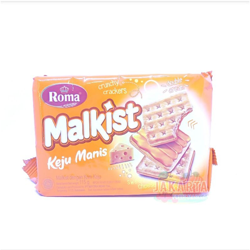 (INSTANT WEDDING) ROMA MALKIST SWEET CHEESE CREAM 115G | Shopee Malaysia