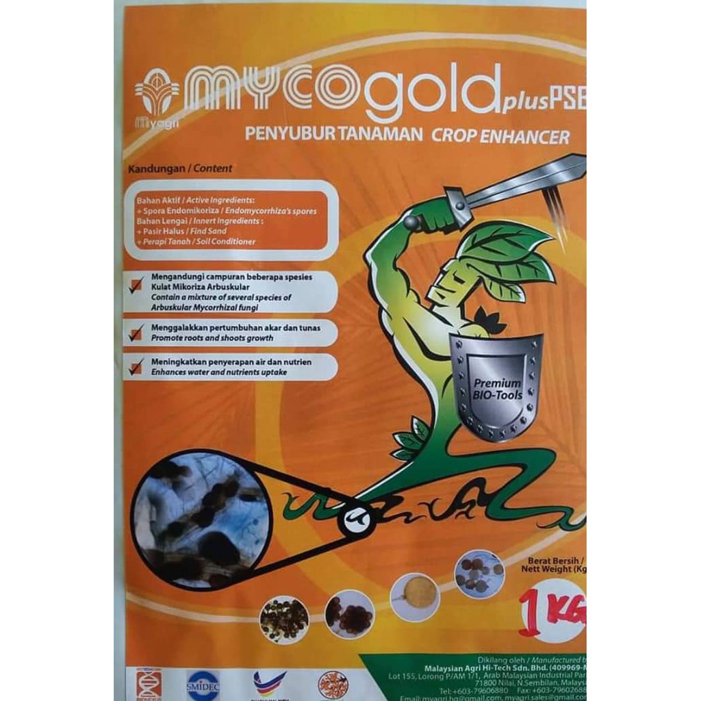 MYCOGOLD Penggalak akar @ kulat tanah bermanfaat | Shopee Malaysia