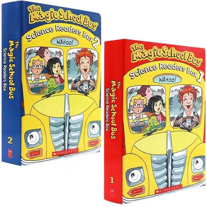 20Books/set The Magic School Bus Science Readers Kids Coloring Reading ...