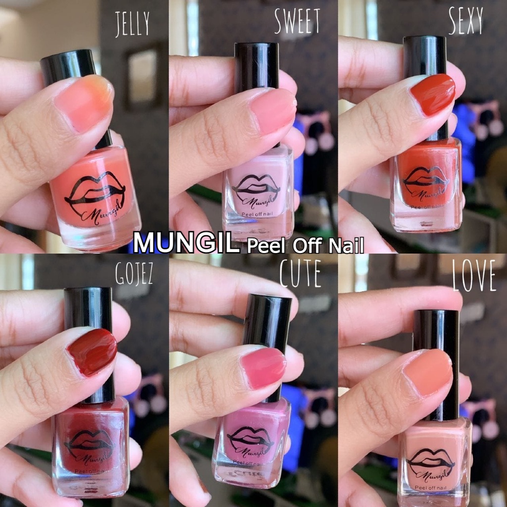Mungil Peel Off Nail / Jelly Sweet Sexy Gojez Cute Love Elsa Aster ...