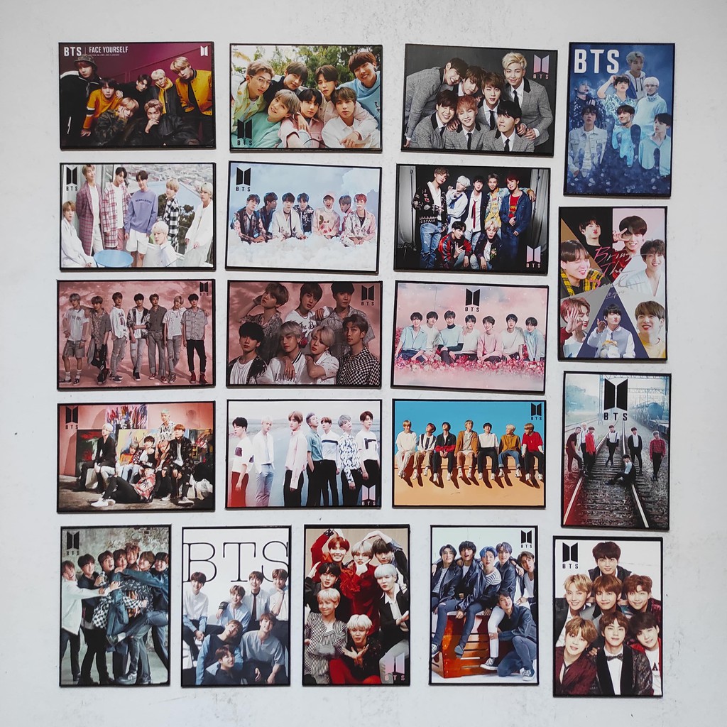BTS Fridge Magnet 20 pcs design | Shopee Malaysia