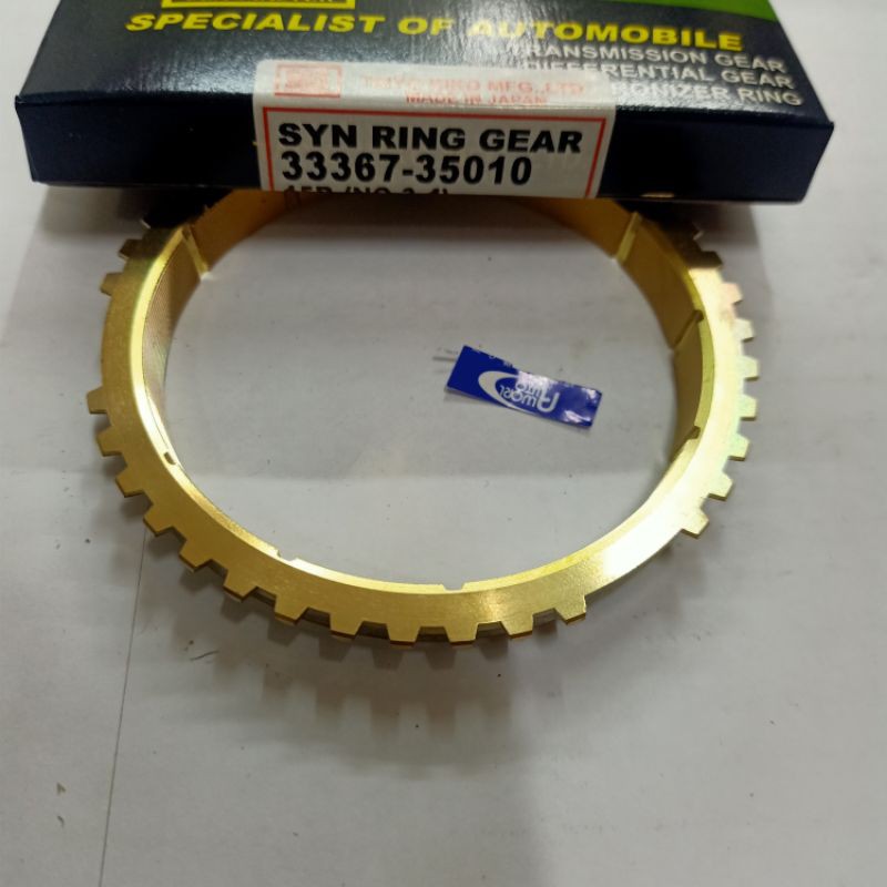 TOYOTA 15B SYNCHRONIZER RING GEAR (33367-35010) | Shopee Malaysia