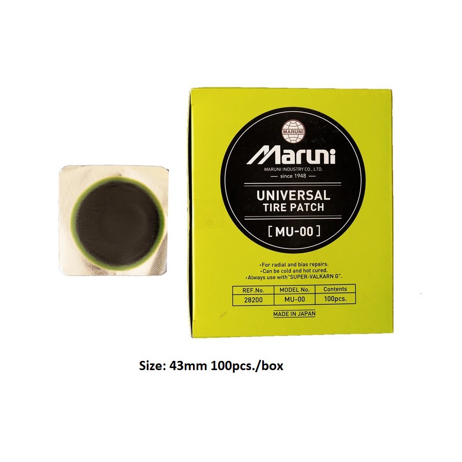 MARUNI UNIVERSAL TYRE PATCH MU/MU Square. | Shopee Malaysia
