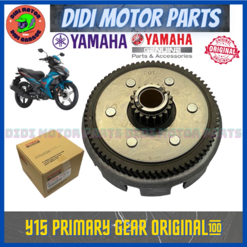 DIDI MOTORPARTS Y15 Clutch Gear Driven Original HLY💯💯，Clutch Big Gear ...