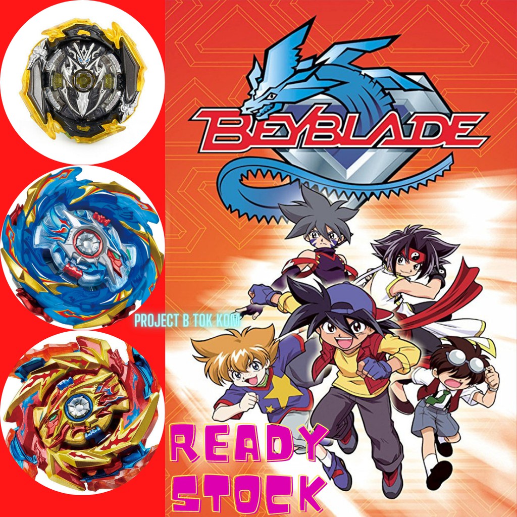 (🔥Hot) Beyblade Children Toys Spinner Mainan Beyblade Gasing Kanak ...
