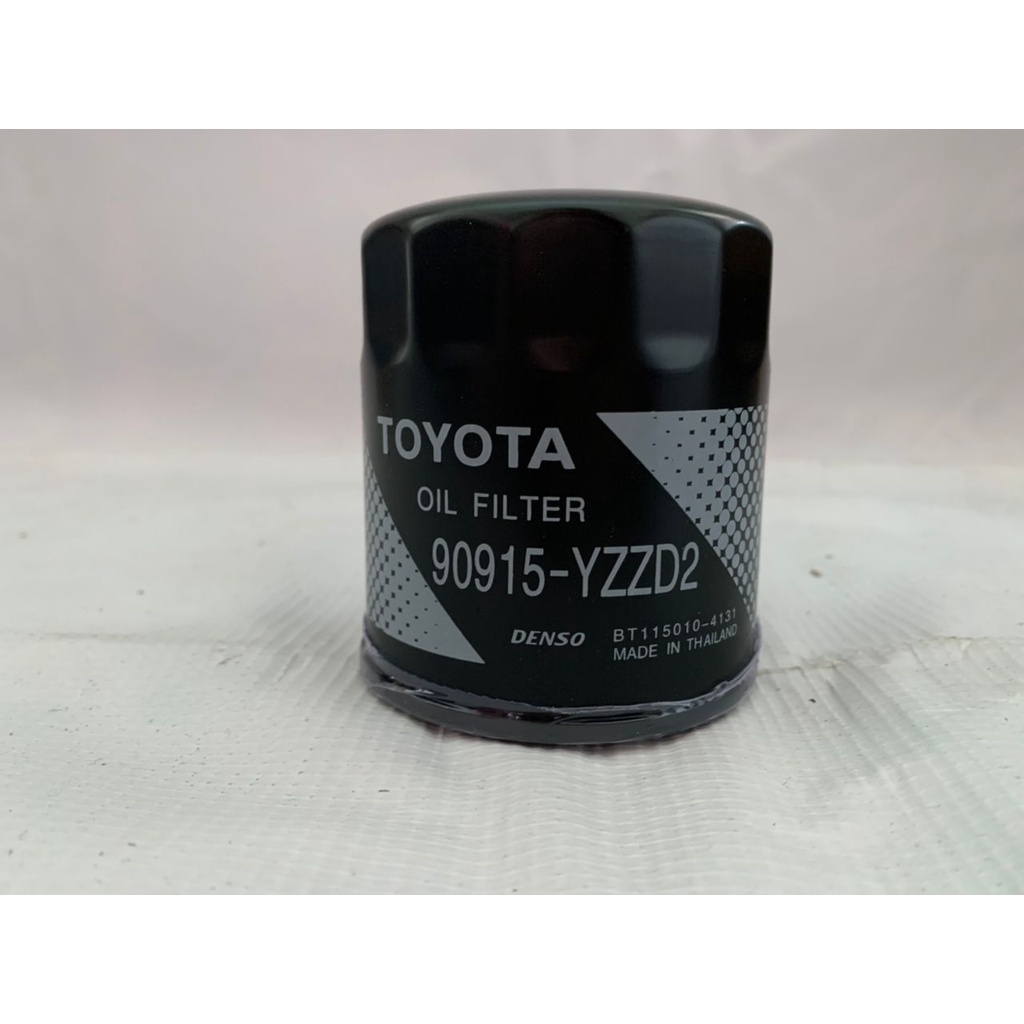 100 %ORIGINAL TOYOTA OIL FILTER 90915-YZZD2 HILUX INNOVA FORTUNER PRADO ...