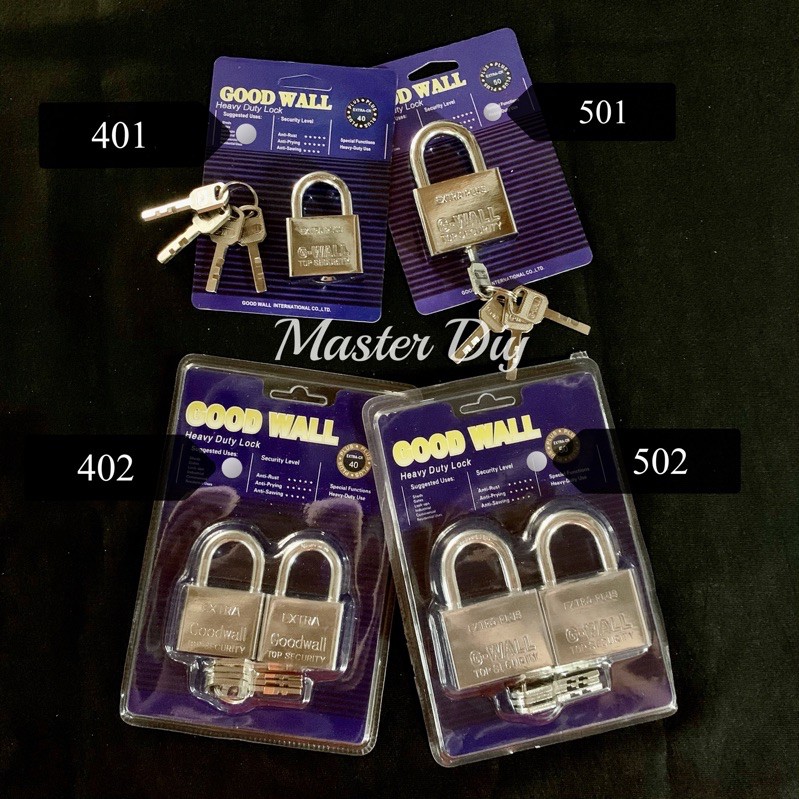 ‼️[READY STOCK]‼️*40mm/50mm* GOODWALL KEYALIKE PADLOCK/MANGA KUNCI ...