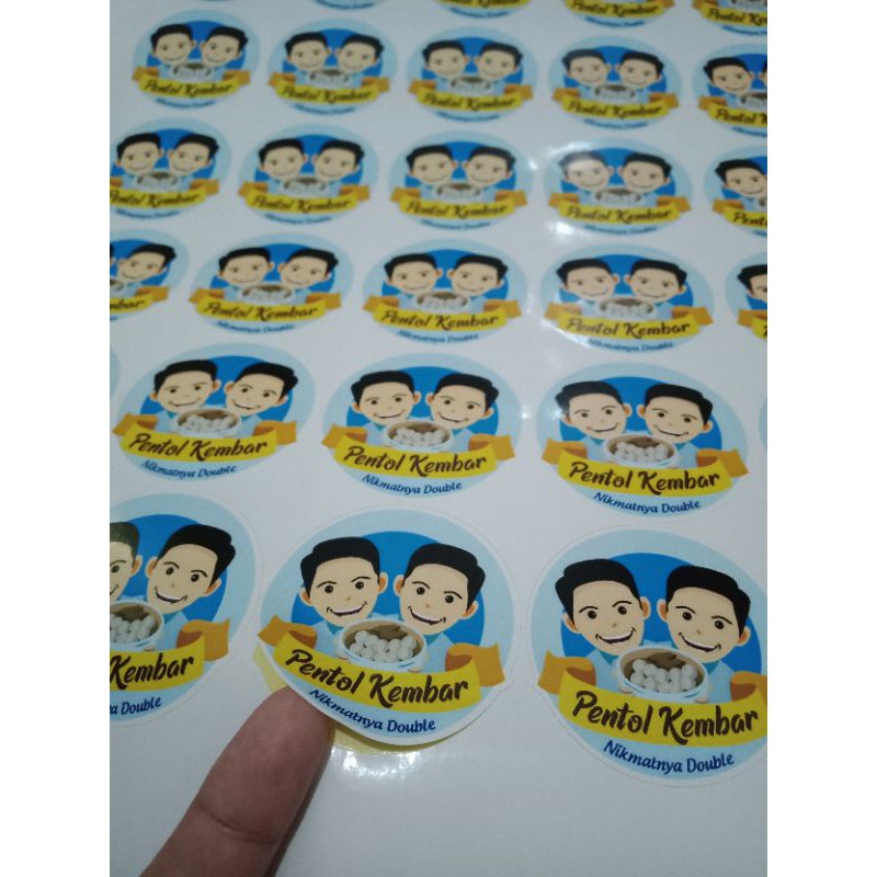 Product Label/Souvenir Stickers (Cutting Counture) | Shopee Malaysia
