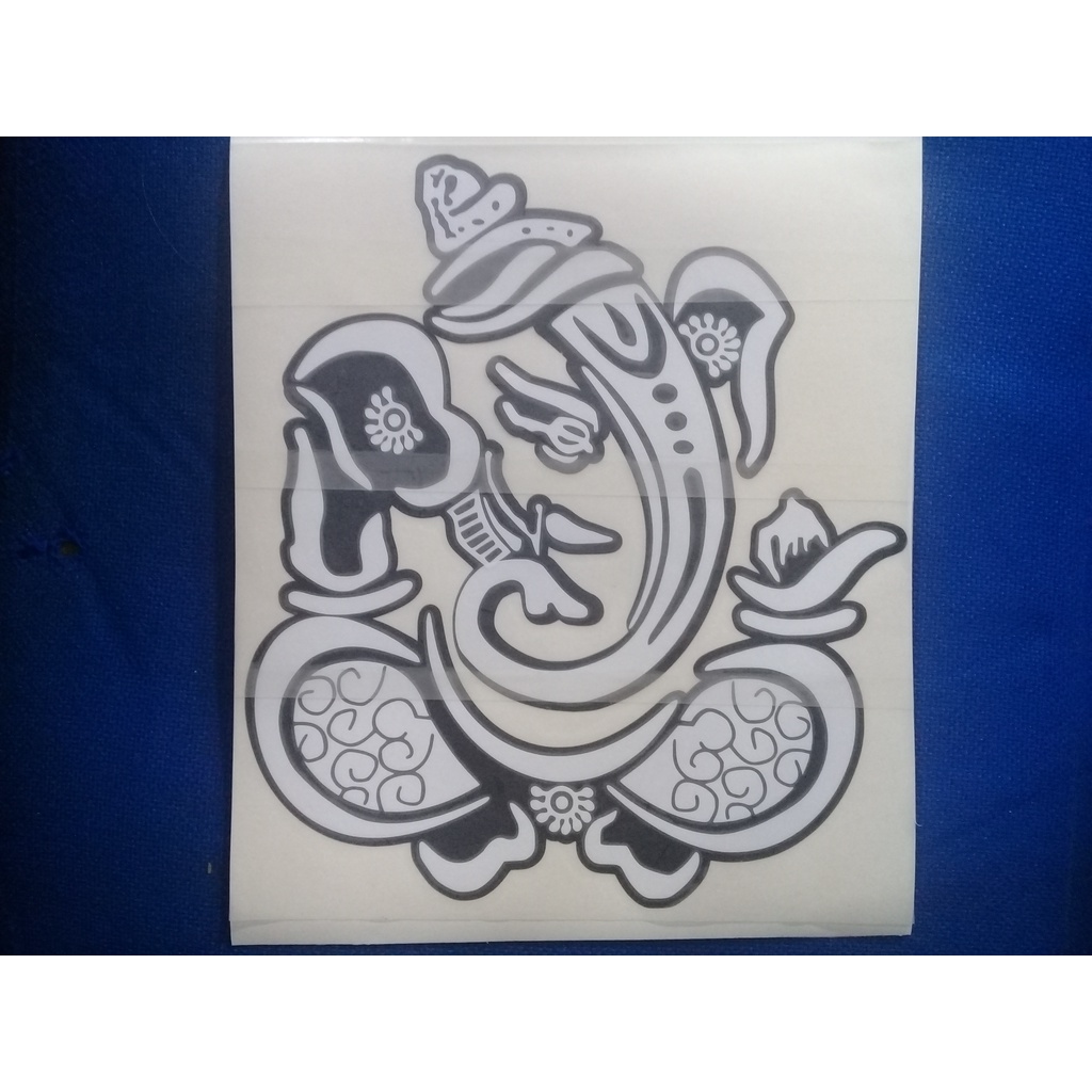 20230826-428 STICKER-CUT KERETA CAR GANESH ORACAL Body Sticker / Stripe ...