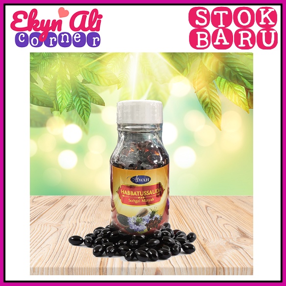AIWAH SAWANAH WOW SOFTGEL MINYAK HABBATUS SAUDA 200 softgel [READY ...