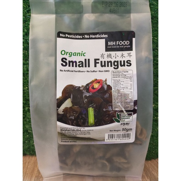 MH Food Organic Small Fungus 50g | Shopee Malaysia