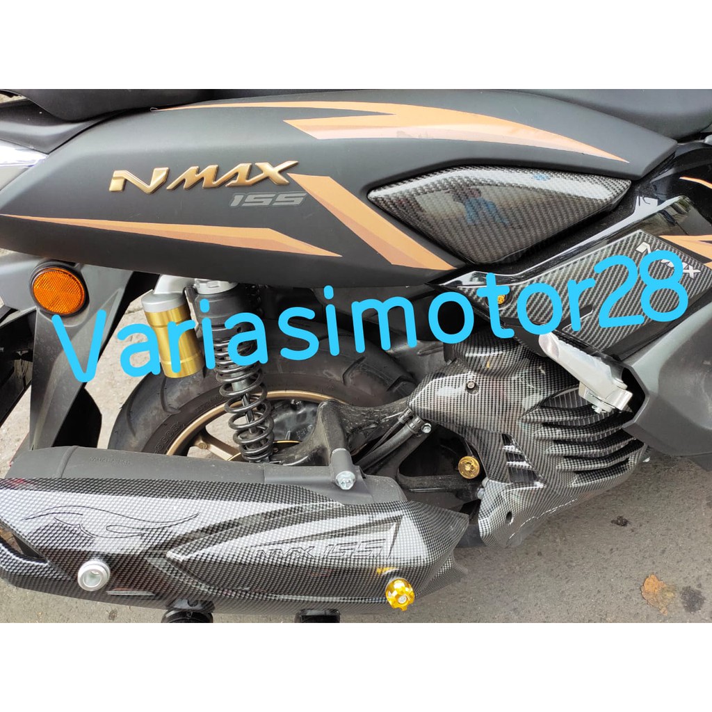 Yamaha NMAX 2020 NEMO CARBON RADIATOR COVER / NEW 2020 CARBON NMAX ...
