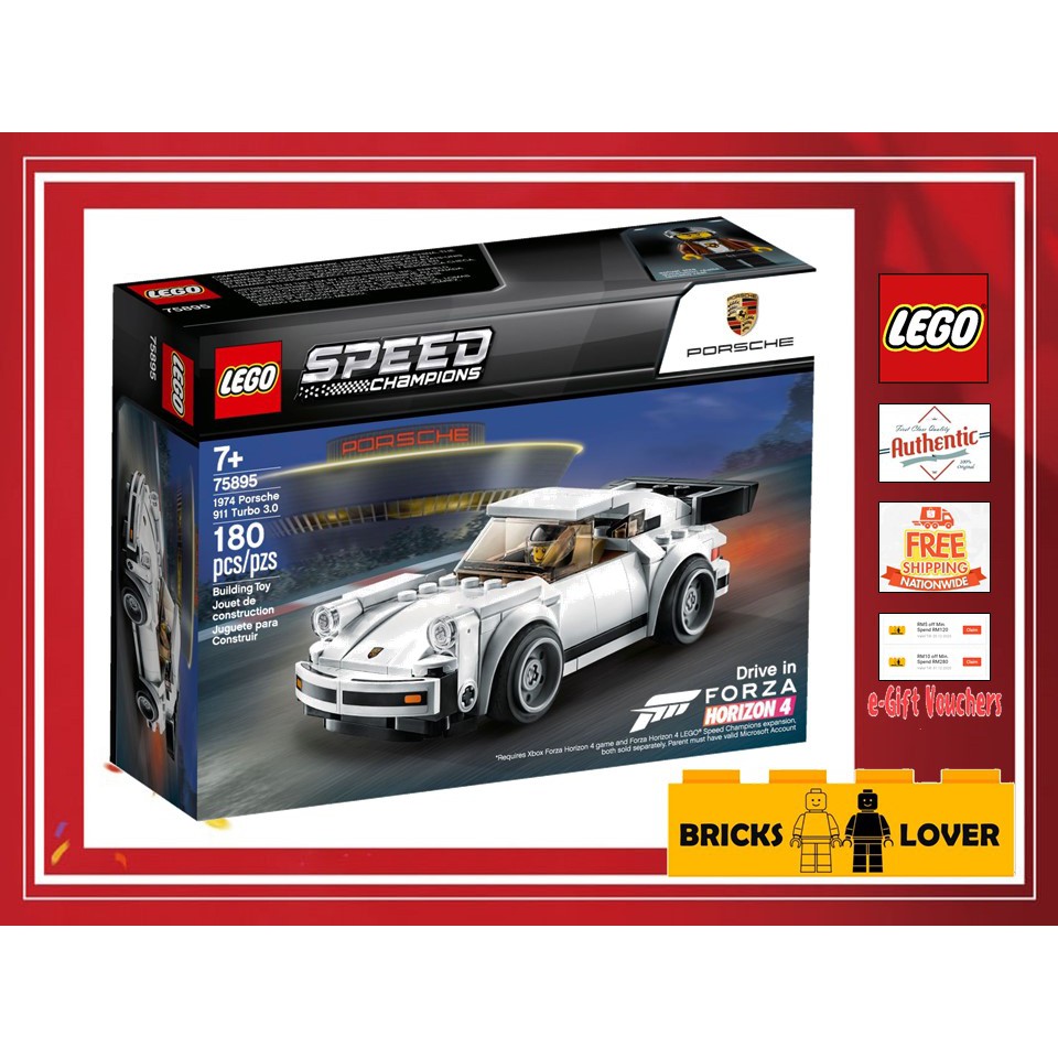 Lego 75895 Speed Champions {Bricks_Lover} - 1974 Porsche 911 Turbo 3.0 ...