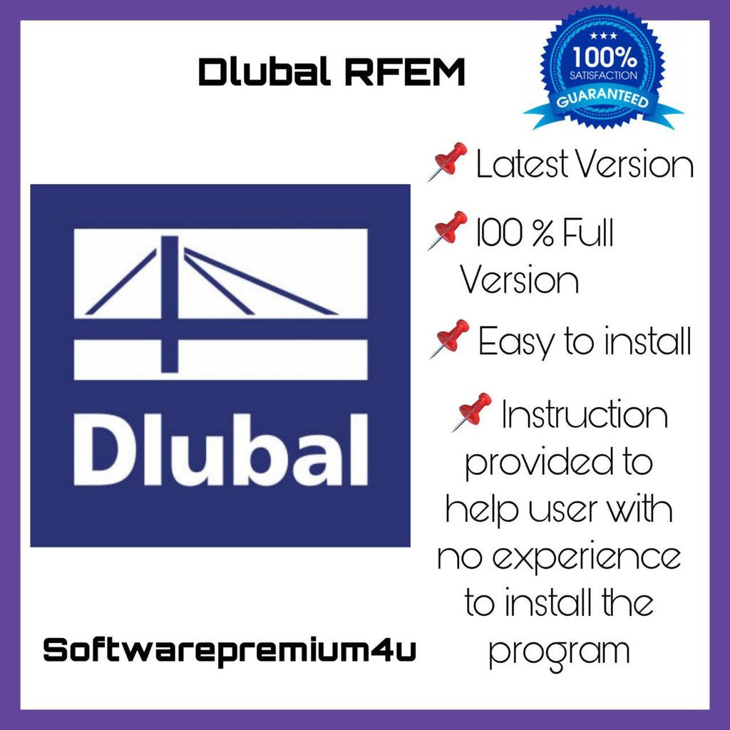 Dlubal RFEM v5.30.01(2023)🔥【Latest】🔥 | Shopee Malaysia