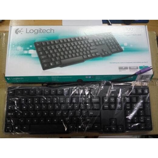 Original Logitech PS/2 K100 Keyboard | Shopee Malaysia