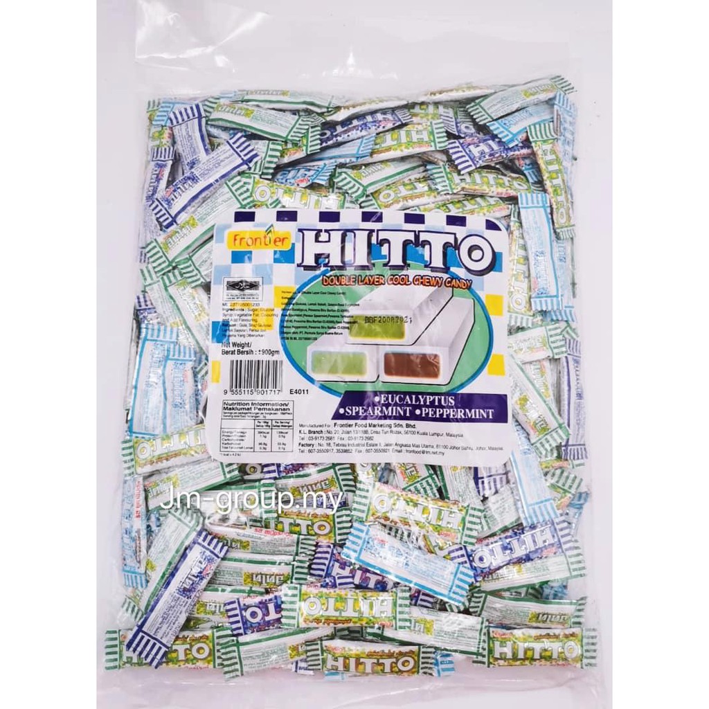 Hitto Double Layer Cool Chewy Candy 300PCS 900gm+- ( READY STOCK ...