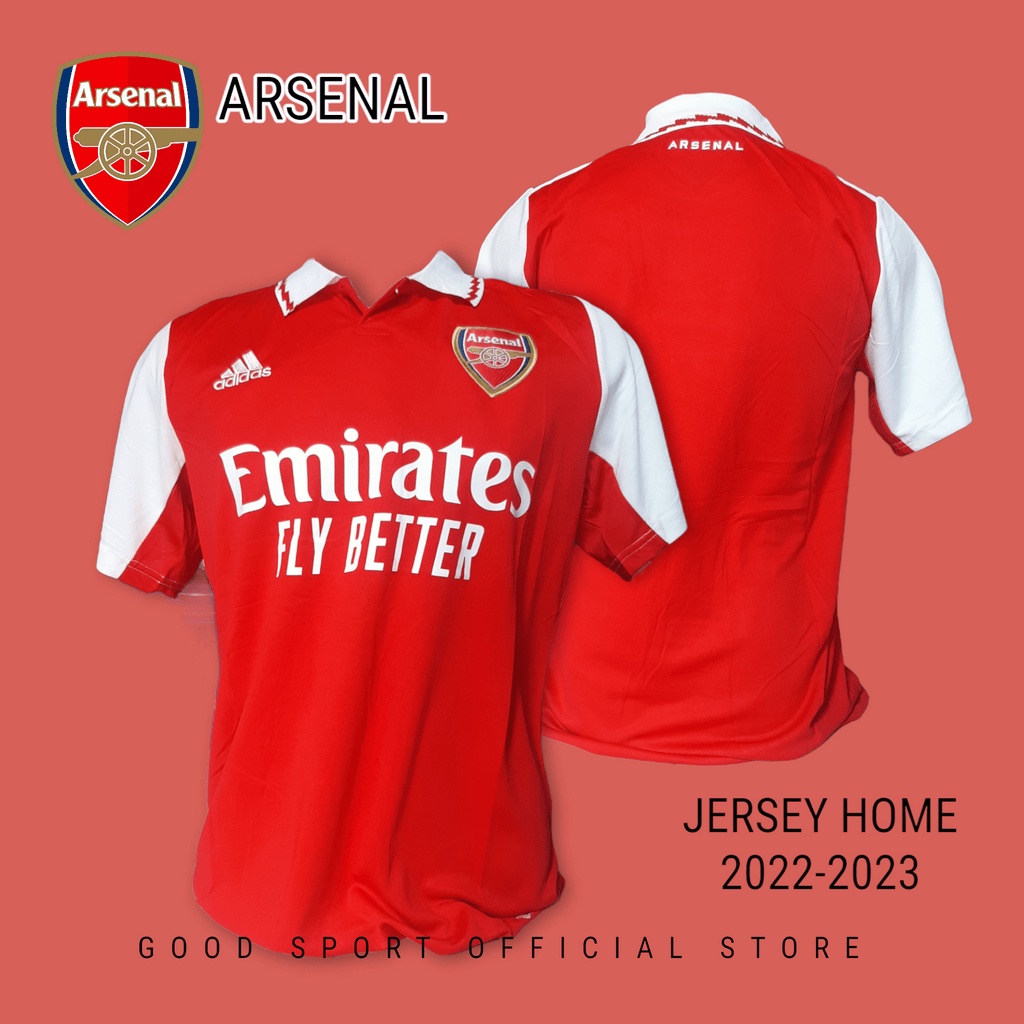 Arsenal Ball JERSEY 2022-2023 SOCCER JERSEY | Shopee Malaysia
