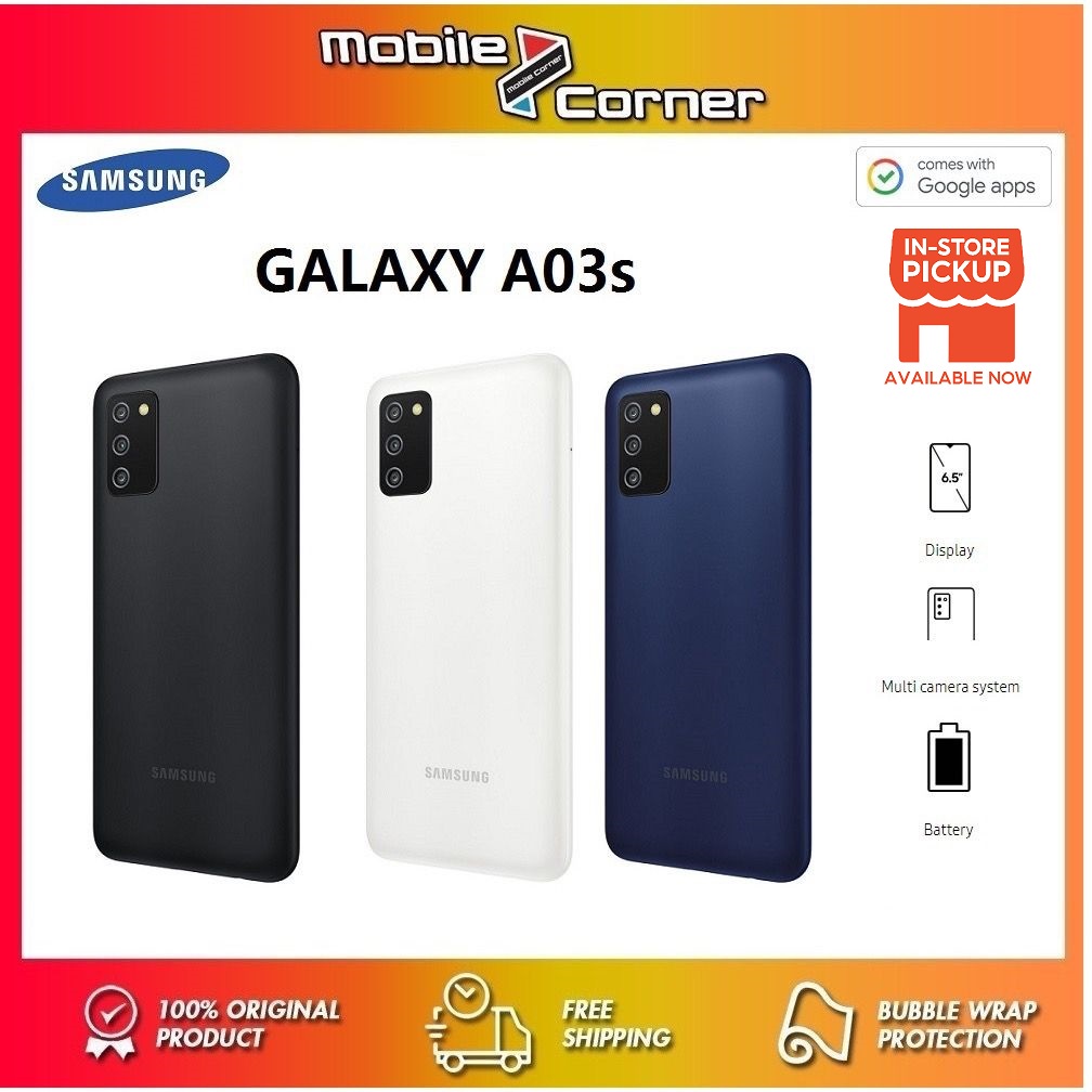 Samsung Galaxy A03 (3+32GB) &(4+64GB) / A03S (4+64GB) | 5000mAh Battery ...