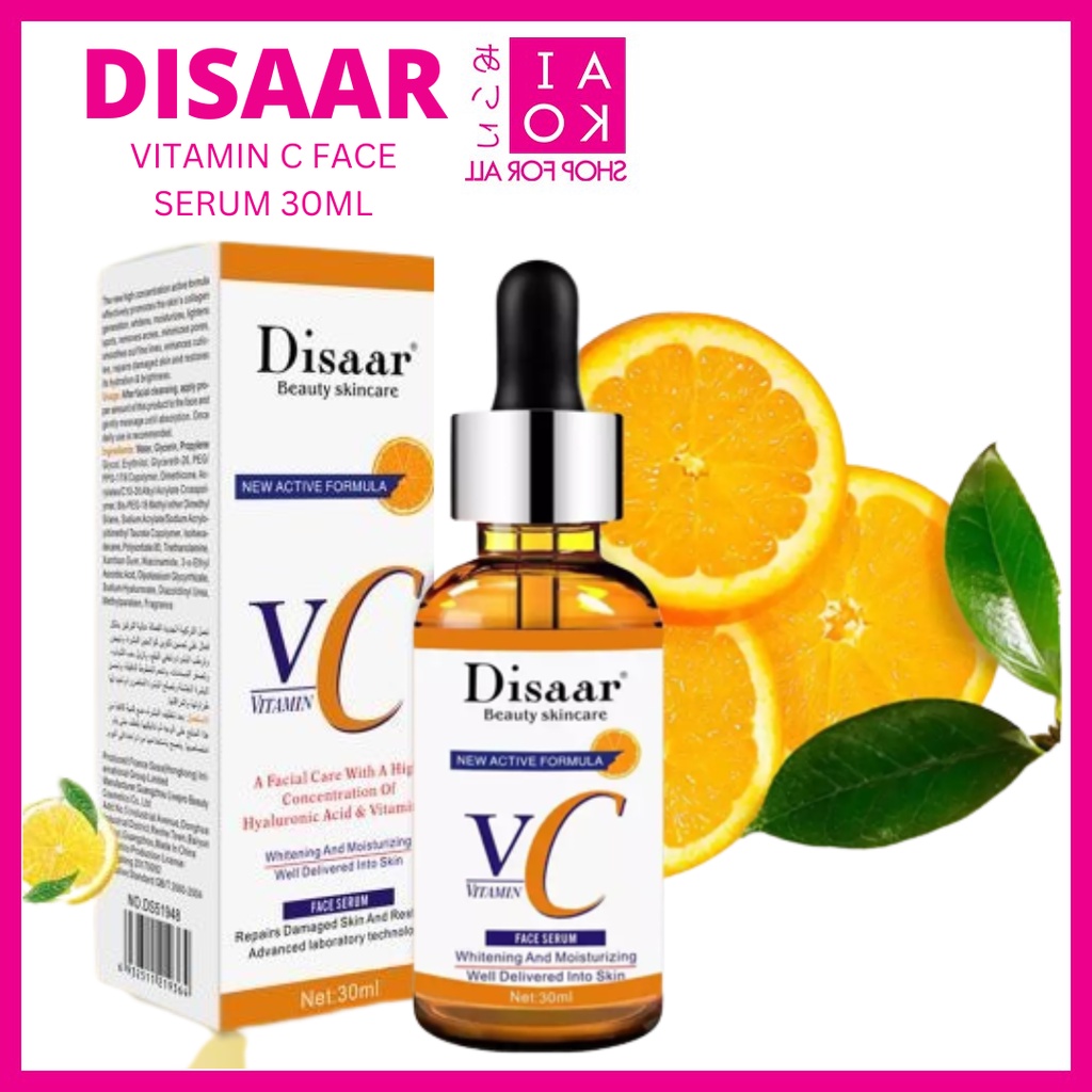 (AIKO) DISAAR VITAMIN C FACE SERUM 30ML | Shopee Malaysia