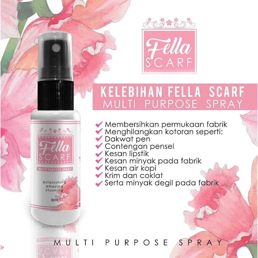 Fella Scarf | Instant Stain Remover | Shopee Malaysia
