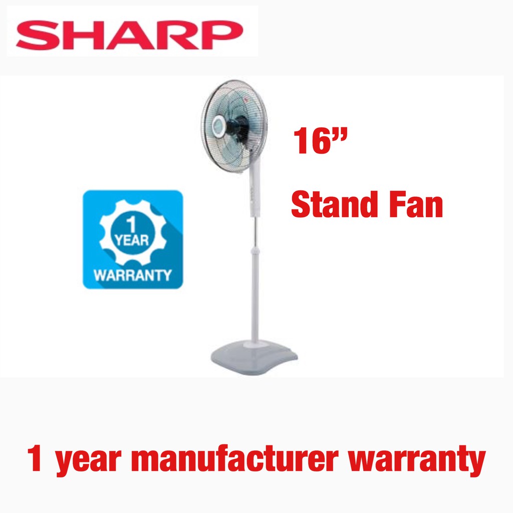 SHARP Stand Fan 16" PJS16/PJS169/PJS400 (RANDOM MODEL/COLOR) | Shopee ...