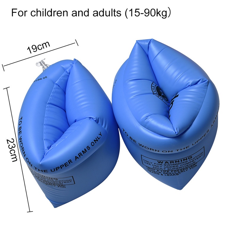 2pcs Kids Adults Swimming Inflatable Arm Ring/ Swimming Armband Arm ...