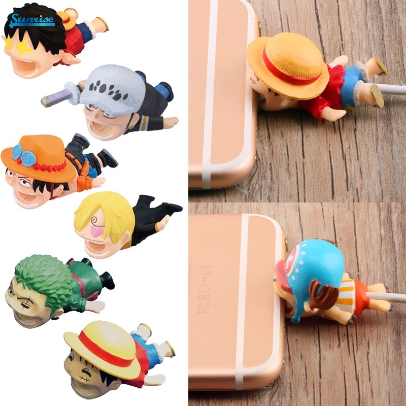 1PC Kawaii Anime Mobile Phone USB Charging Data Cord Protector/ Cable ...