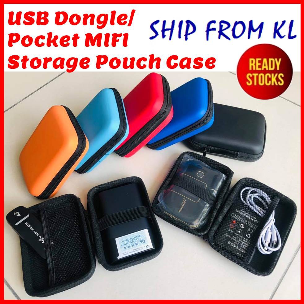 🔥ReadyStock🇲🇾🇲🇾🇲🇾🔥 Portable Modem Storage Pouch Case For Huawei E5885 ...