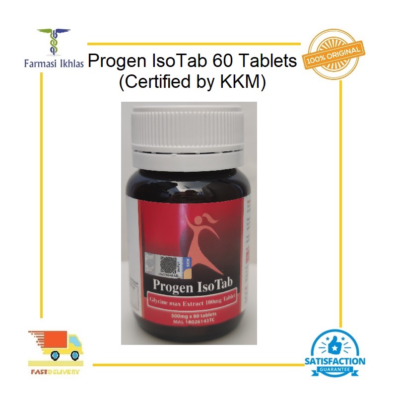 Progen IsoTab 60 Tablets (Certified by KKM) [Exp : 23rd November 2023 ...