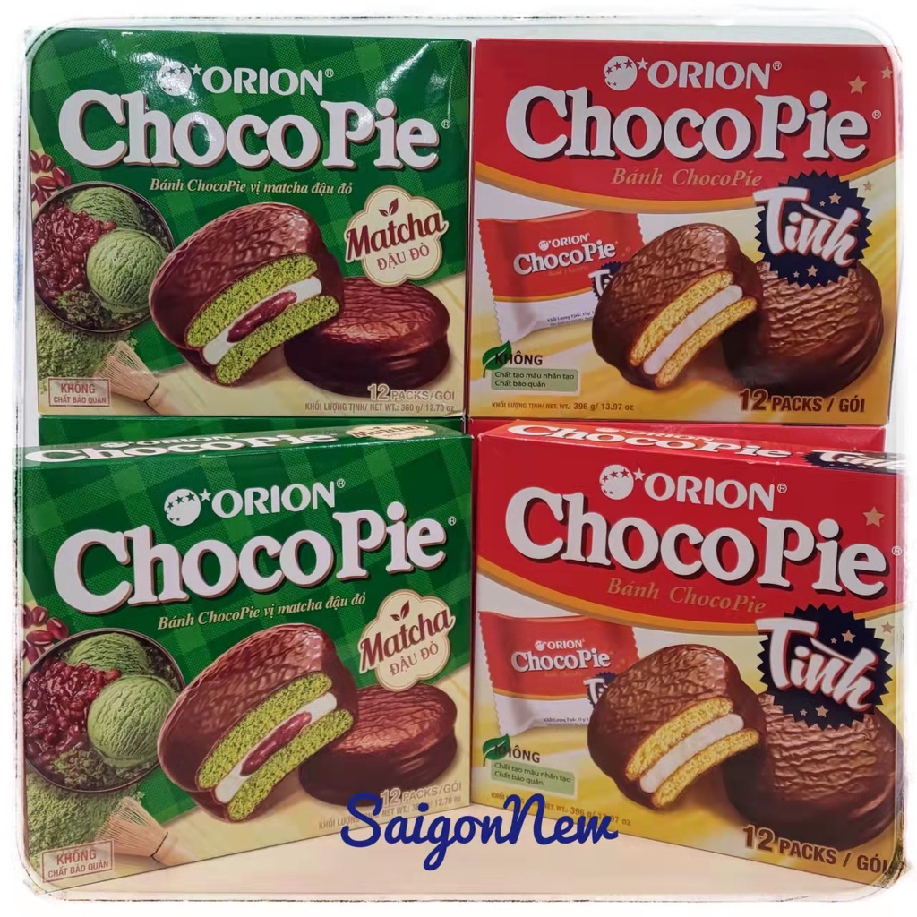 Banh Chocopie Orion Choco Pie (Pack 12 Pack) | Shopee Malaysia