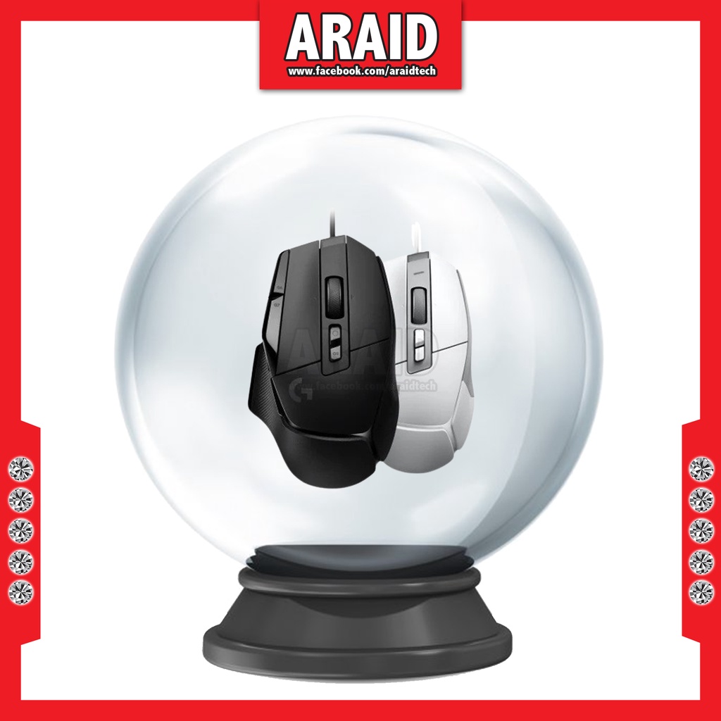 Logitech G502 X Wired Gaming Mouse - Logitech G (Black/White) | Shopee ...